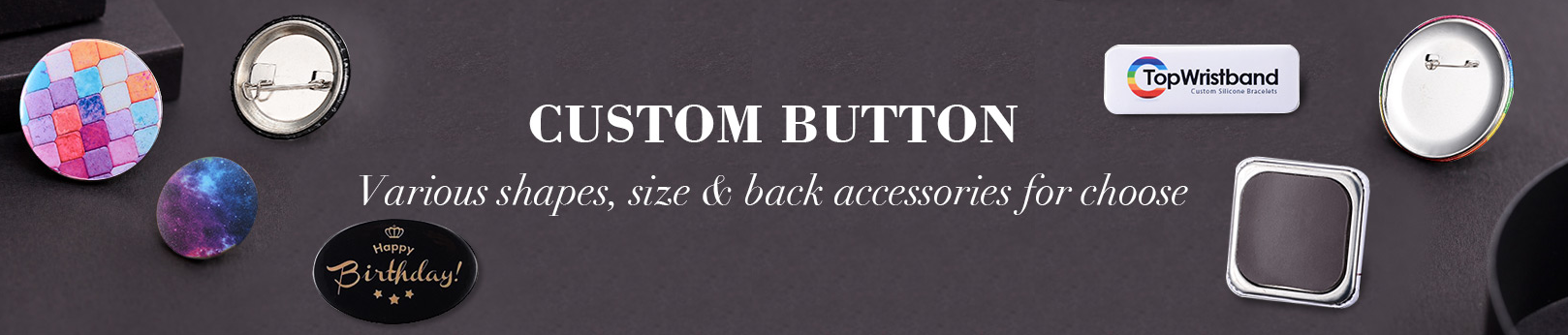 Button Pins：Transform Your Powerful Style Game with 6 Unique Custom ...